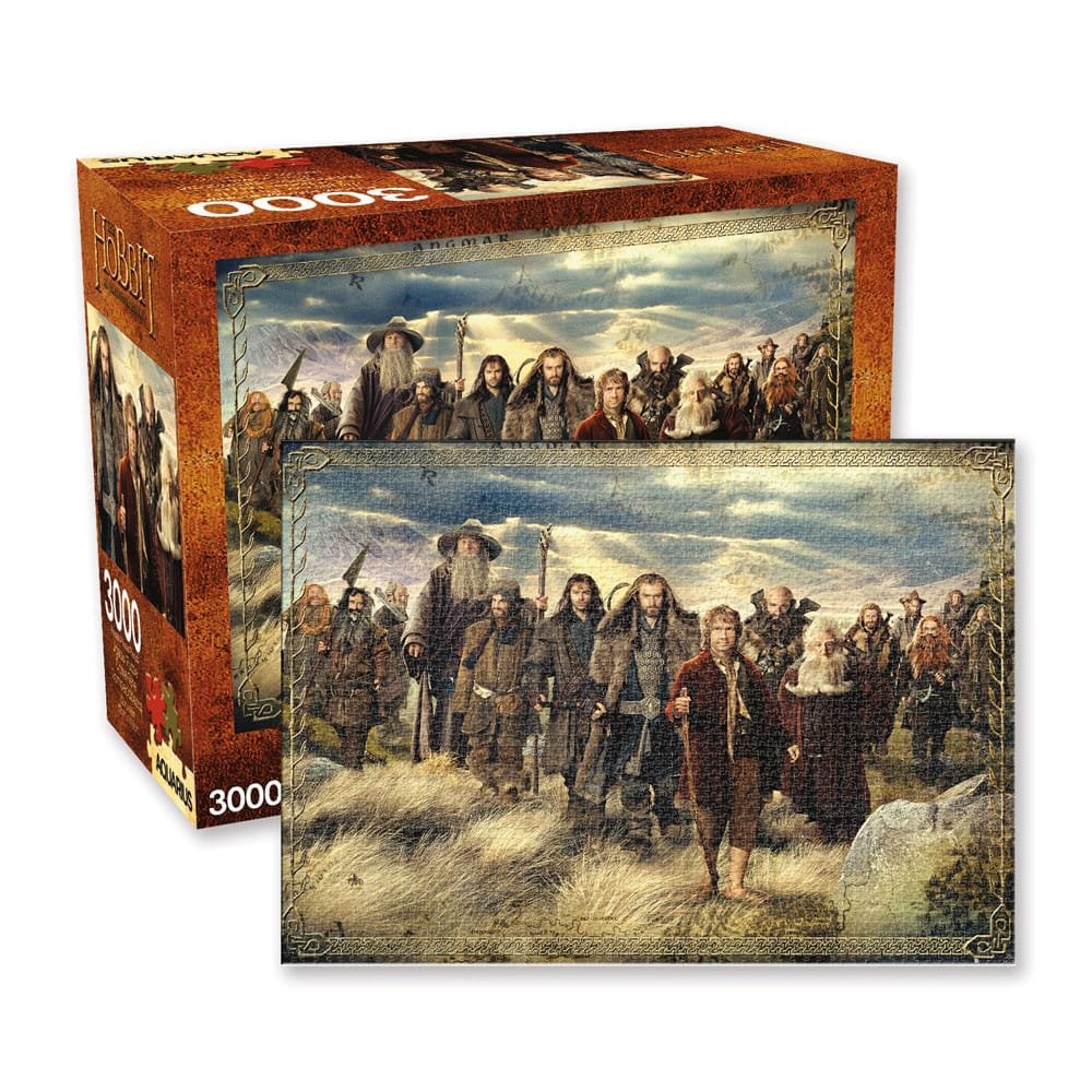 The Hobbit: An Unexpected Journey Jigsaw Puzzle Map (3000 pieces ...