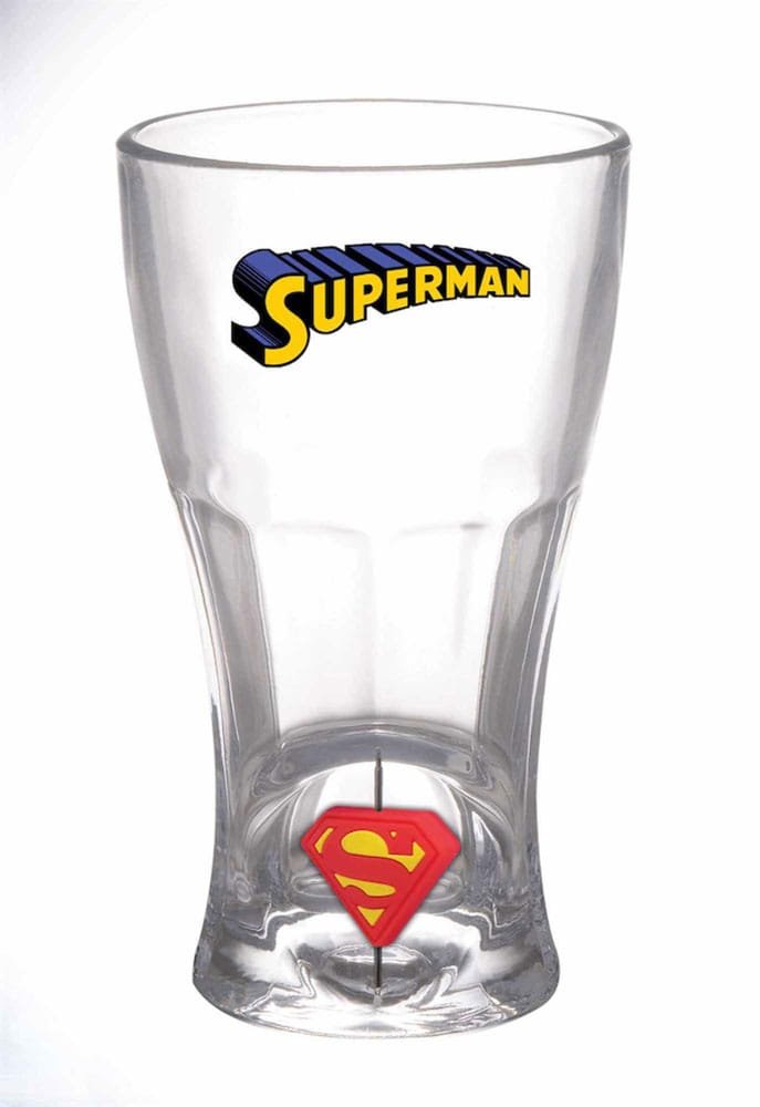 DC Comics Glass Superman Rotating 3D Logo - FiguraNet - Figura, Szobor ...